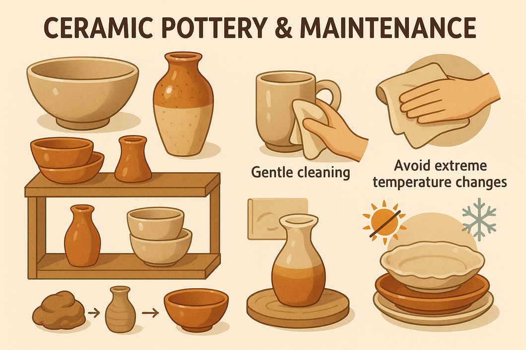 What is ceramic made of, and how do you maintain it? – dims studio